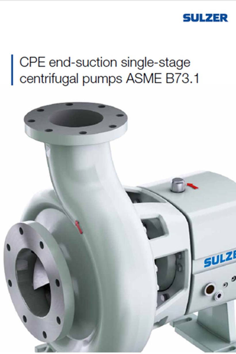 The new CPE ANSI process pump range | Sulzer