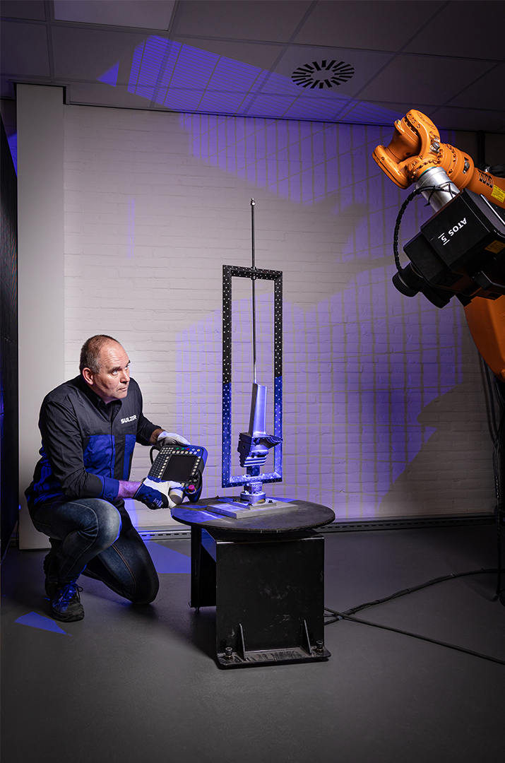 3D scanning guarantees the perfect picture | Sulzer
