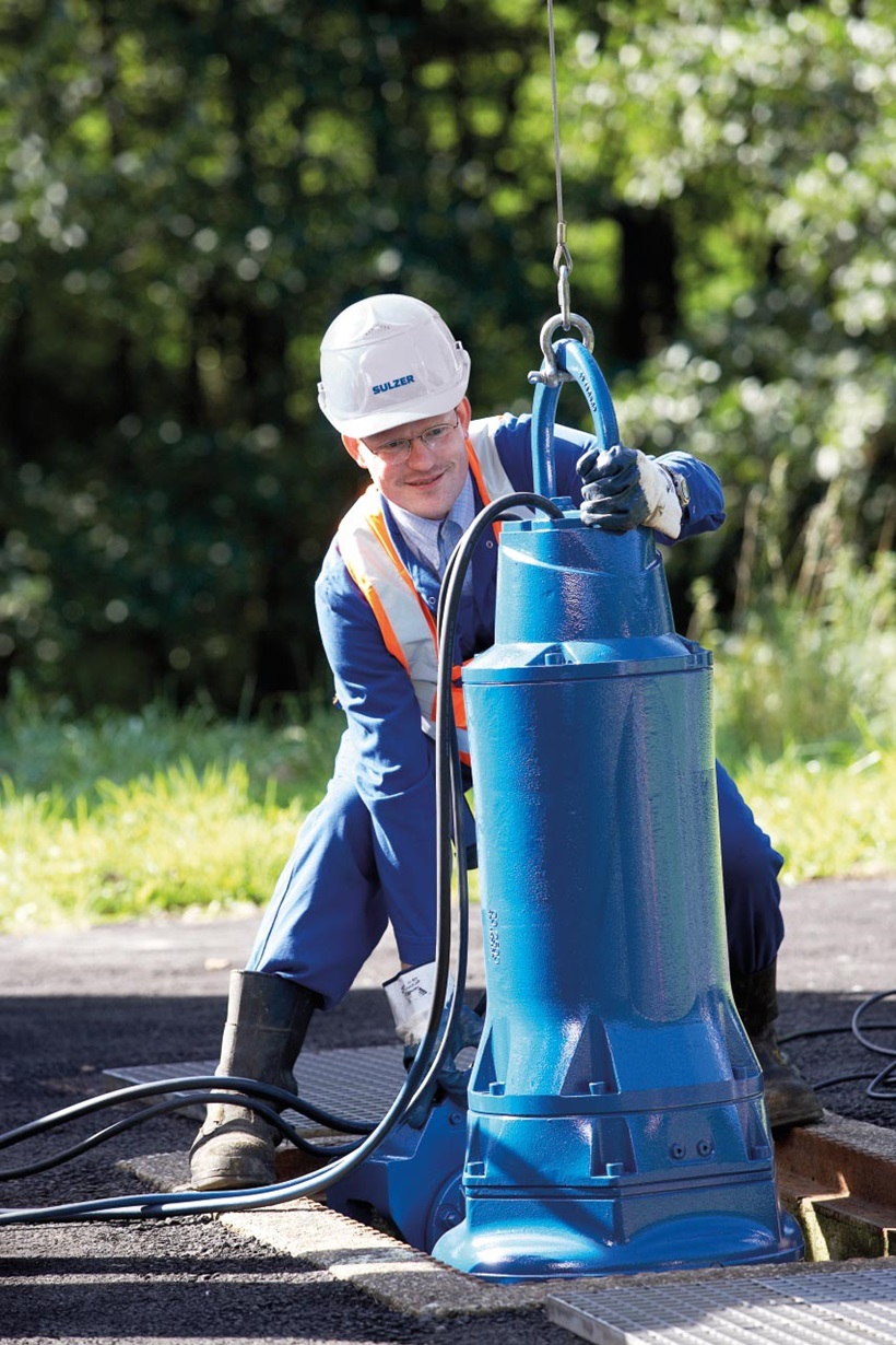 XFP pump with contrablock hydraulics limits clogging | Sulzer