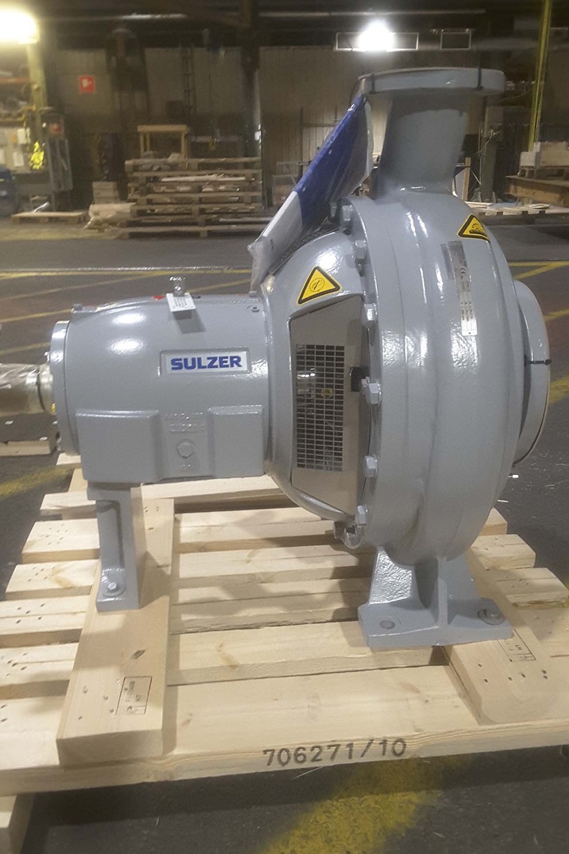 Energy-efficient and durable slurry filter feed pump for a phosphoric ...