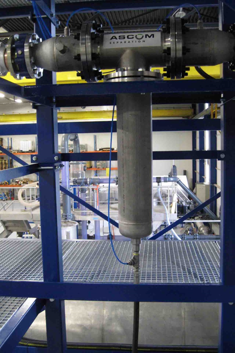 HiPer™ desander and HiPer™ desander hydrocyclone | Sulzer